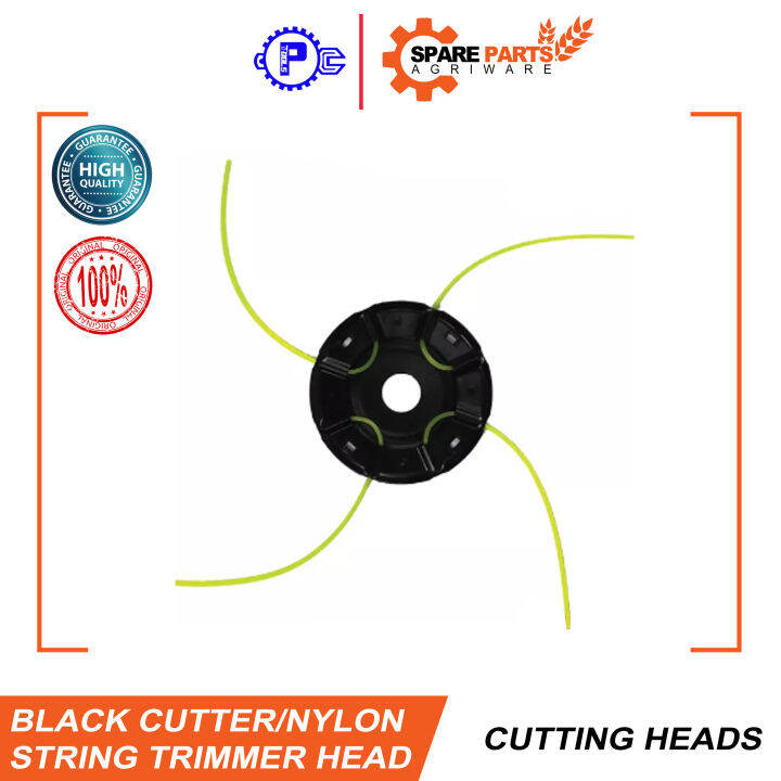 Nylon / String Trimmer / Black Cutter Head for Grass Cutter / Brush ...