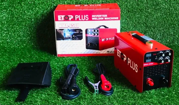 ตู้เชื่อมอินเวอร์เตอร์ ETOP PLUS MMA-650X รุ่น 4 ปุ่มปรับ | Lazada.co.th