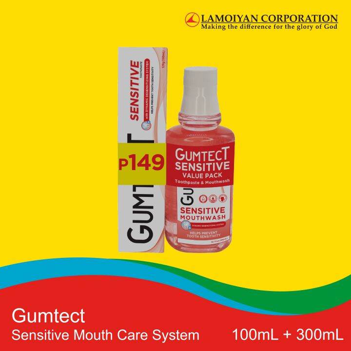 Gumtect Sensitive Mouth Care System | Lazada PH