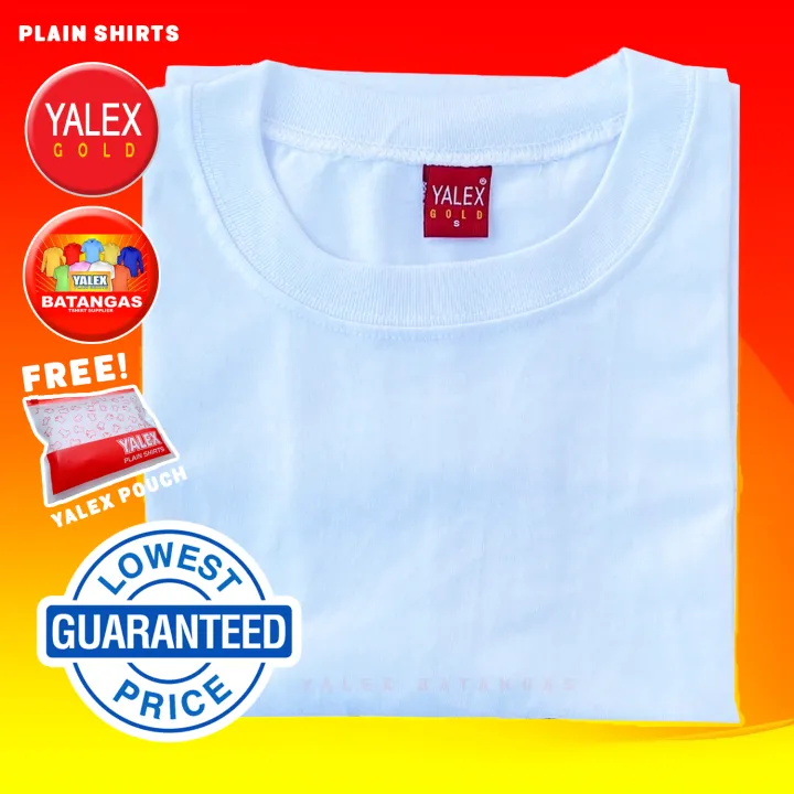 YALEX 01 Tshirt | White By YALEX Batangas | Lazada PH