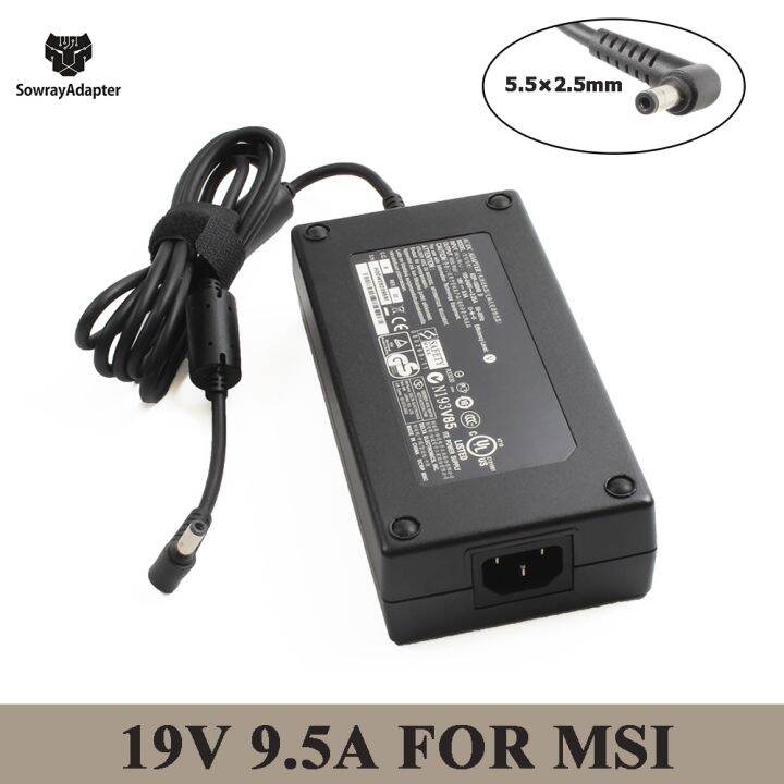 19V 9.5A 180W AC power adapter For MSI GT783S GX60 GX60 MS-16FK GX60S ...