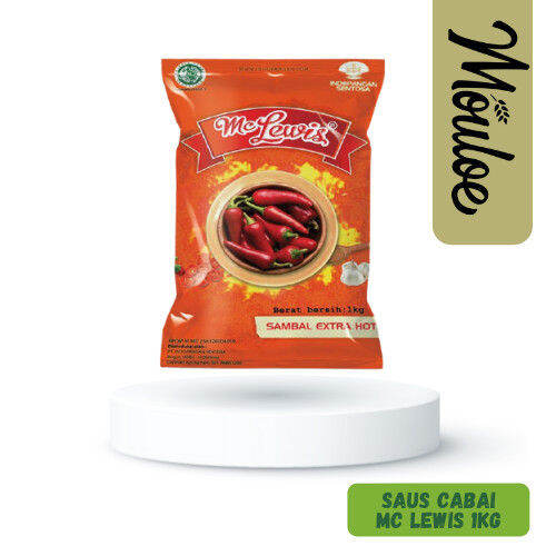 MC LEWIS SAUS CABAI EXTRA HOT 1KG | Mouloemart | saus extra pedas untuk ...