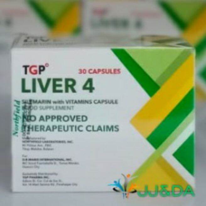 Silymarin with Vitamins LIVER 4 125mg 30 casules | Lazada PH