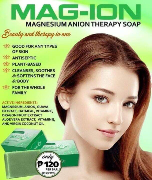 Magnesium Anion therapy Soap Best for Skin Disease with antibacterial ...