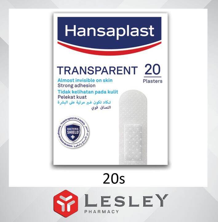 Hansaplast Transparent Plasters 20s | Lazada