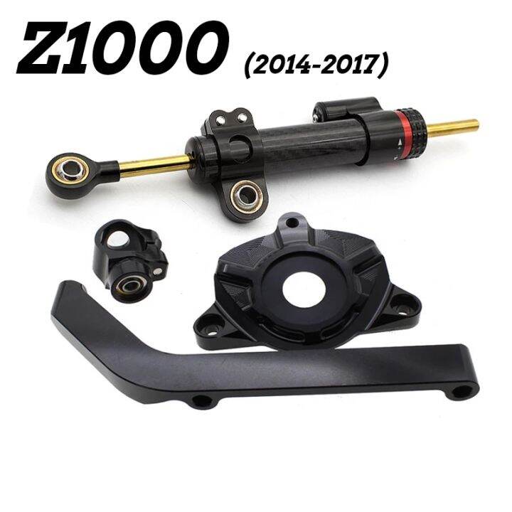 CNC Motorcycle Steering Damper Bracket For Kawasaki Z1000 Z 1000 2014 ...
