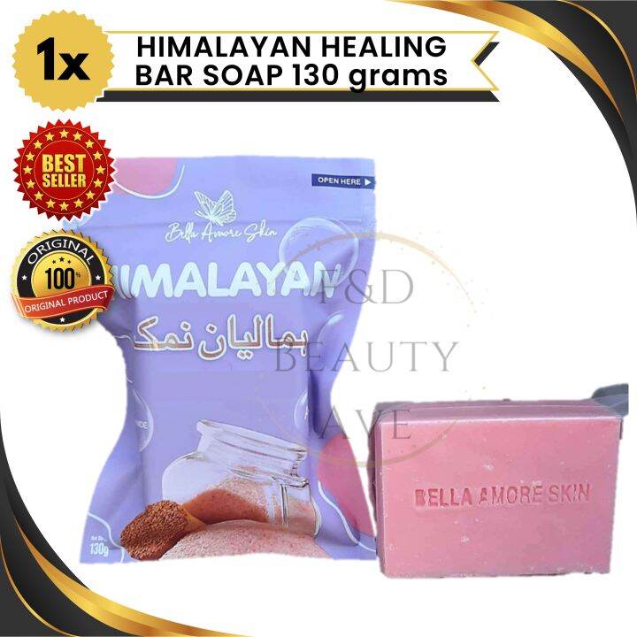 ORIGINAL Himalayan Healing Pink Salt Brightening Soap by Bella Amore ...