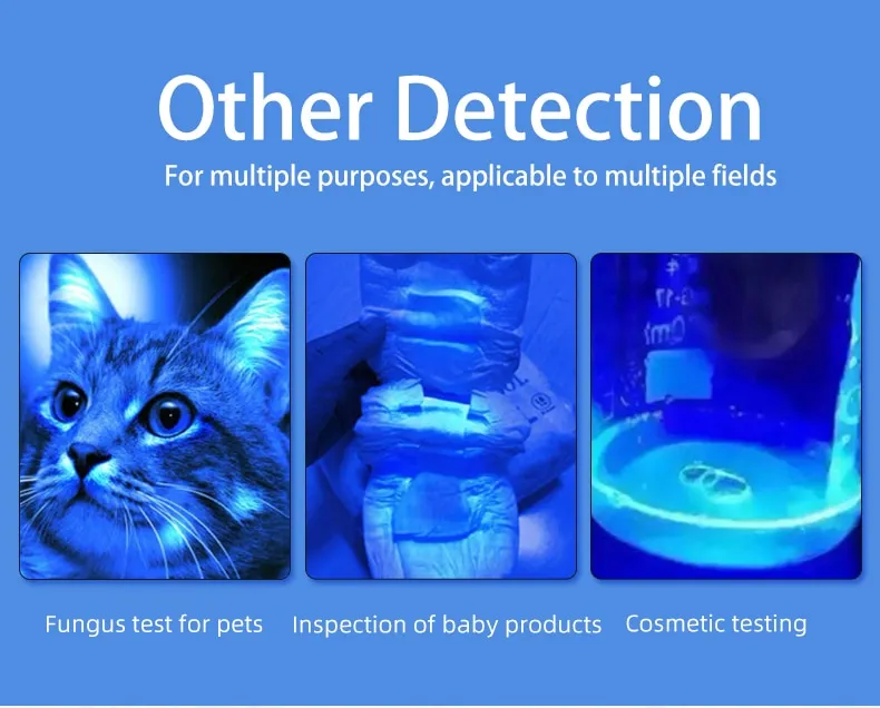 Skin Examination Test Medical Wood's Lamp Dermoscope Skin Analyzer ...