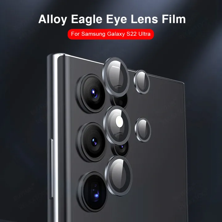 For Samsung Galaxy S22 Ultra Camera Lens Protector Eagle Eye Tempered ...