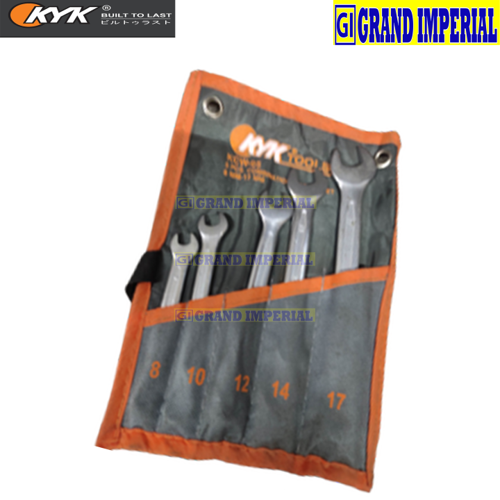 KYK Combination Wrench 8mm to 17mm KCW-05 Grand Imperial Industrial ...
