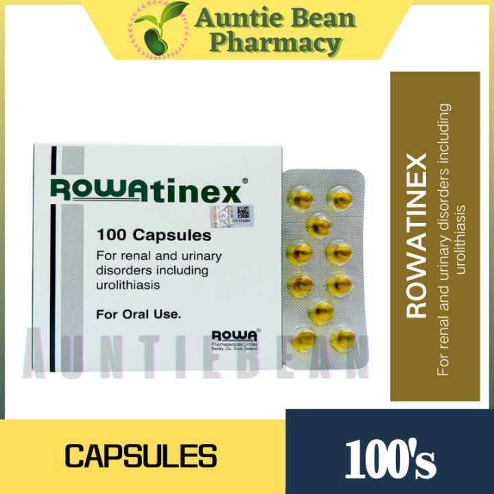 ROWATINEX 100 CAPSULES exp:05/2024 | Lazada