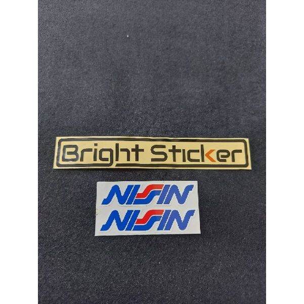 STICKER Stiker NISSIN ISI 2 CUTTING | Lazada Indonesia