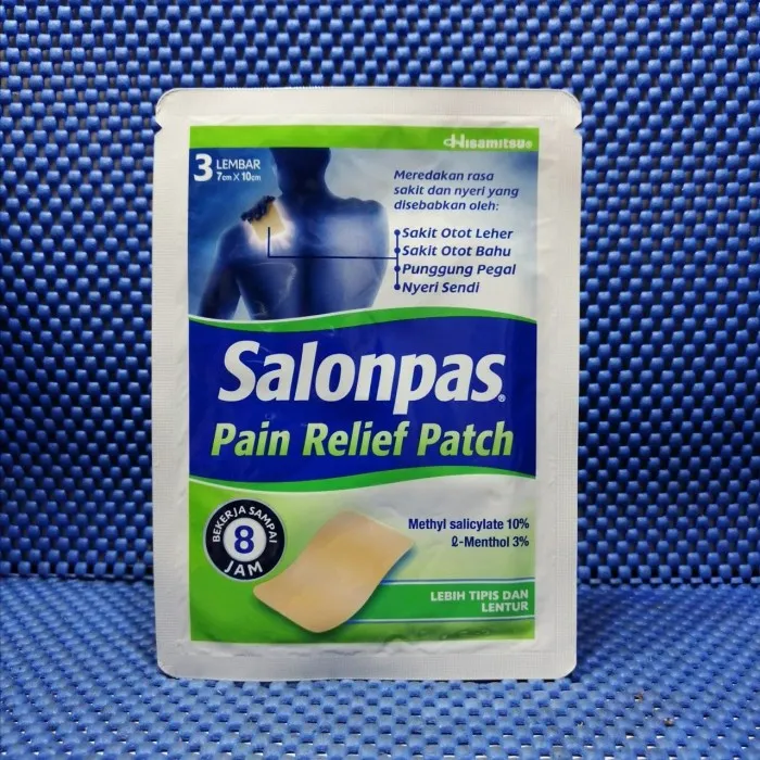SALONPAS Pain Relief Patch 3 Lembar / Koyo Untuk Nyeri Otot Dan Pegal ...