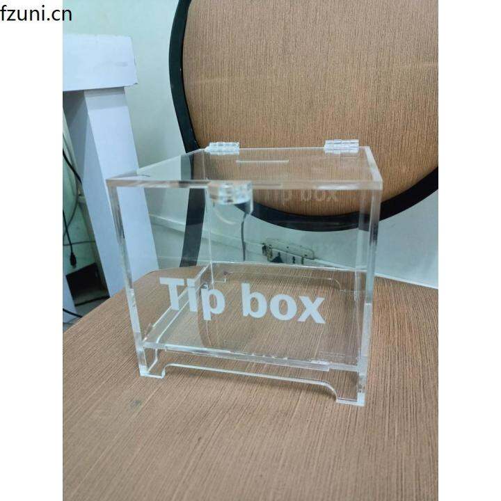 Acrylic Tip Box with PERSONALIZED ENGRAVE | Lazada PH