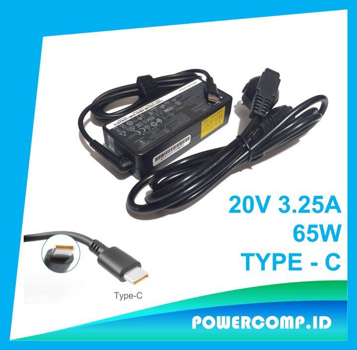 Charger Laptop Lenovo Thinkpad E480 E490 E490s E495 E580 E590 E595 X1 Carbon X395 | Lazada Indonesia