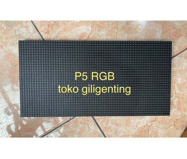 Panel Module Led P5 RGB/Full Color Indoor SMD Running Text | Lazada ...