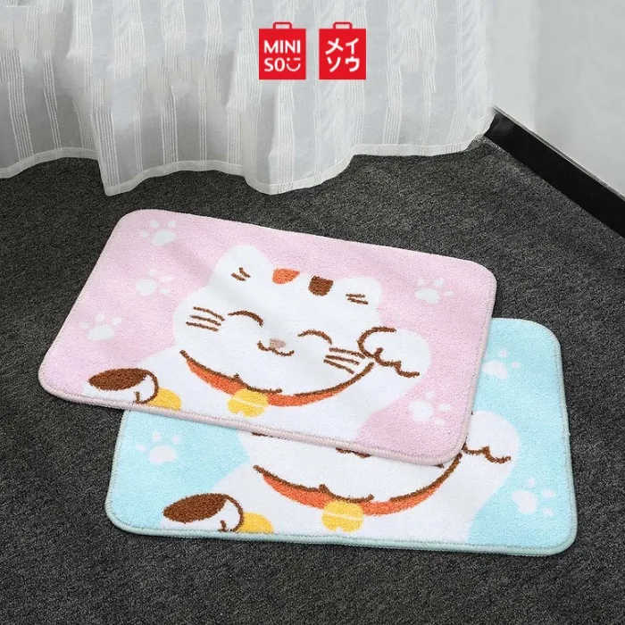 Miniso Lost in Tokyo Series Cat Mat Small Floor Rug Door Mat | Lazada PH