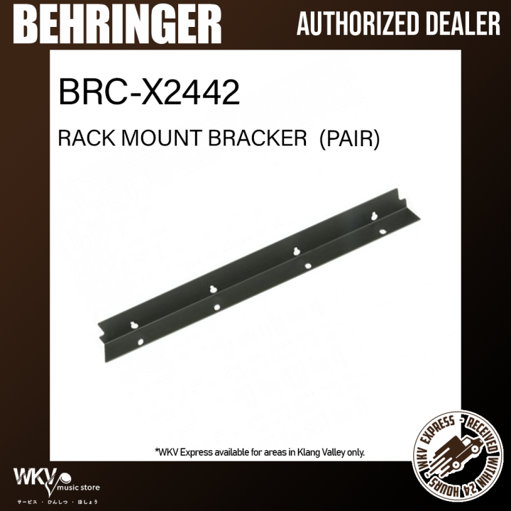 Behringer BRC-X2442 Rack Mount Mixer Bracket Pair X2442USB / QX2442USB ...
