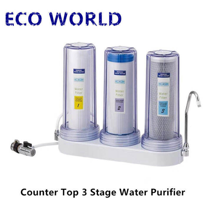 Counter Top 3 Stage Water Purifier | Lazada PH