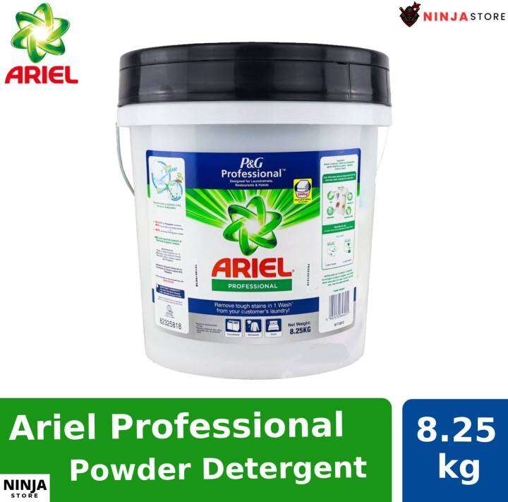 Ariel Professional Powder Detergent Complete Bucket, 8.25kg | Lazada PH