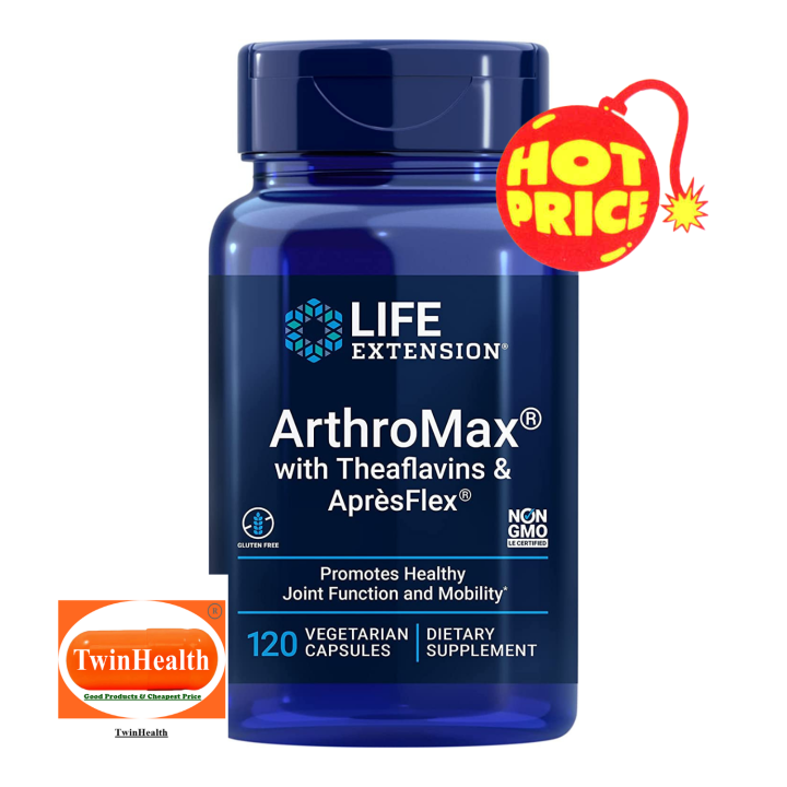 Life Extension ArthroMax® with Theaflavins & AprèsFlex® / 120 ...