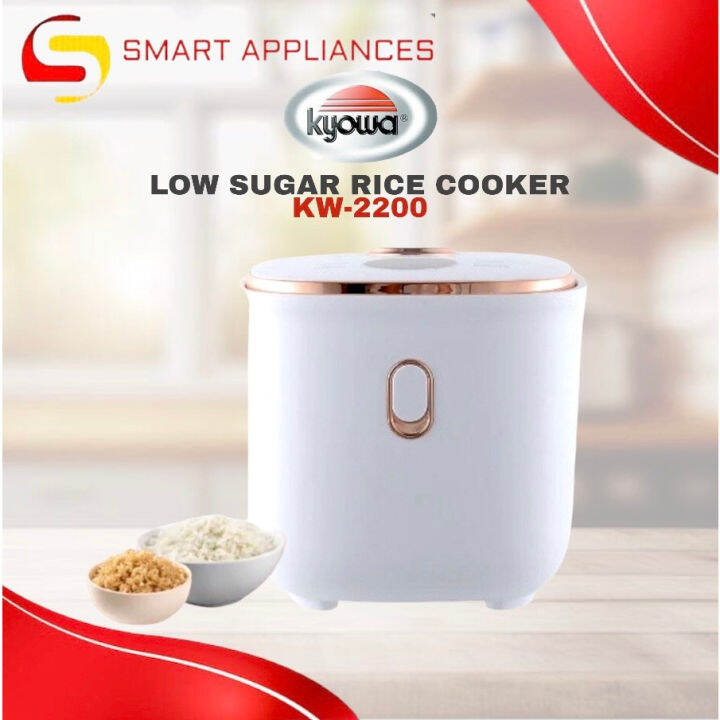 Kyowa Low Sugar Rice Cooker (White) KW-2200 by Smart Appliances | Lazada PH