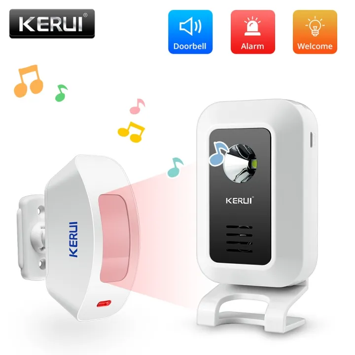 【A HOT】 KERUI M7 Two-In-One Wireless Anti-theft Doorbell Welcome Device ...