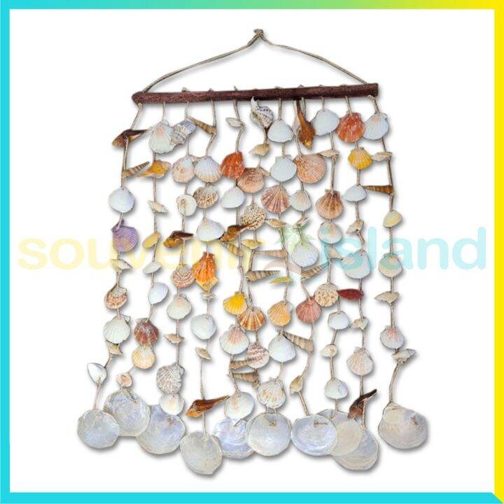 ox696wdez8904 Stick Sea Shell w/ Capiz Window Wind Chime (20 x25 ...
