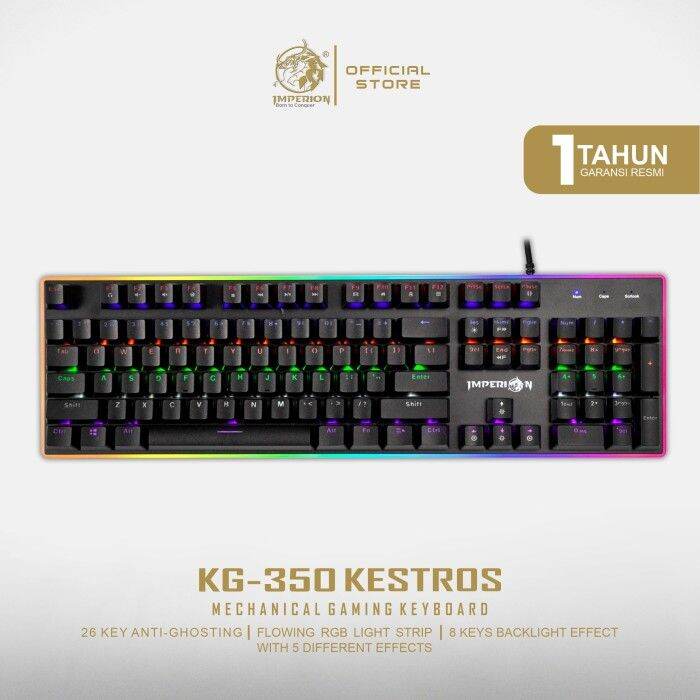 Keyboard Gaming Imperion Kestros KG-350 Mechanical, RGB | Lazada Indonesia