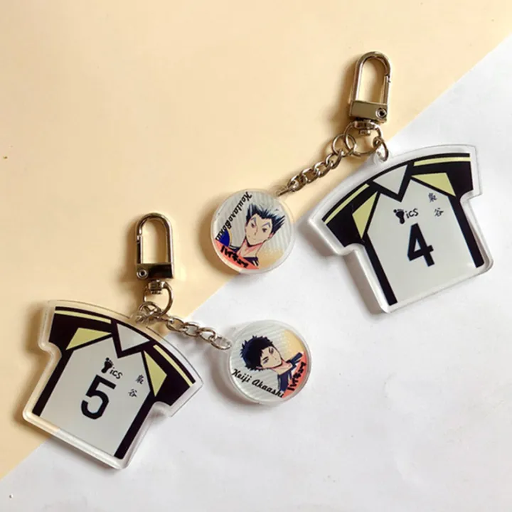 Anime Haikyuu Hinata Syouyou Rubber Keychain Key Ring Rare Cosplay ...