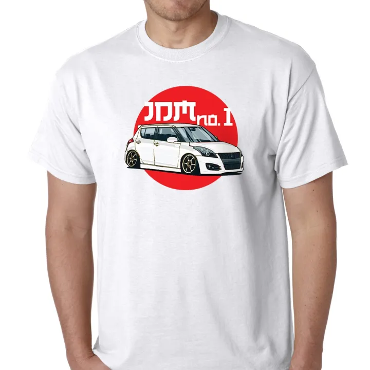 ArdTeez - JDM No. 1 - Suzuki Swift - Unisex White Round Neck CAR T ... ArdTeez - JDM No. 1 - Suzuki Swift - Unisex White Round Neck CAR T ...