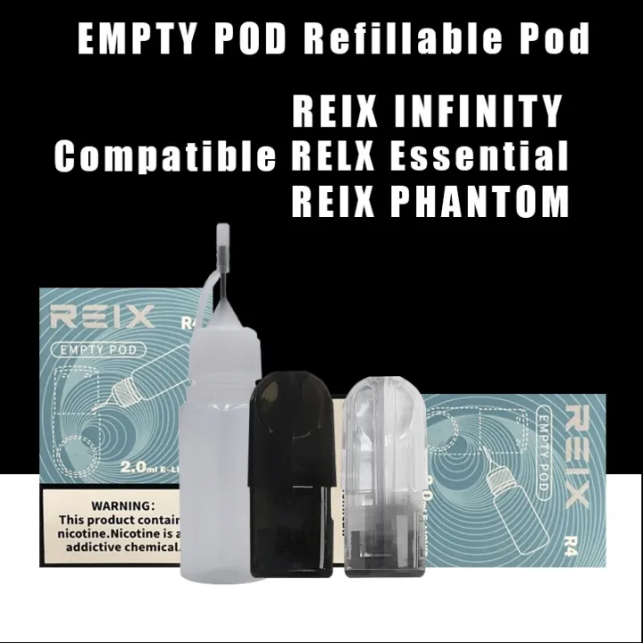REXX Infinity 4th / REXX Essential Refill Pod Refillable Empty ...