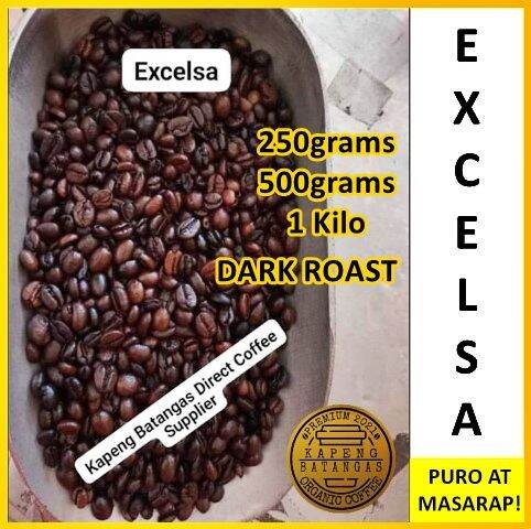 Kapeng EXCELSA Beans and Grounds in THICK Plastic 100% Puro at Masarap ...