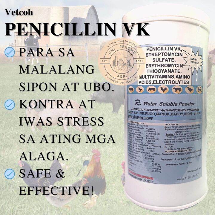 VETCOH STREPTOMYCIN PENICILLIN VK 1KG (Generic of Robistrep, Streptopen ...