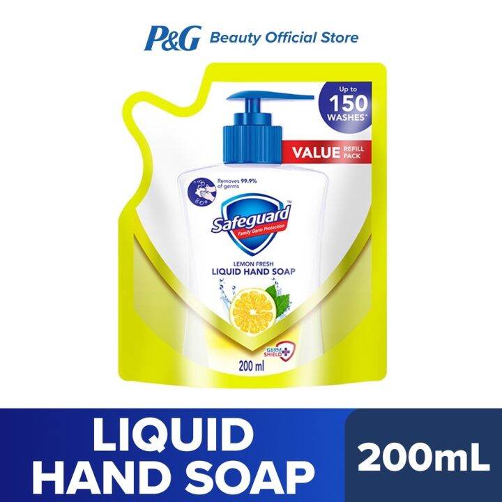 Safeguard Lemon Fresh Liquid Hand Soap (200Ml) Refill | Lazada PH