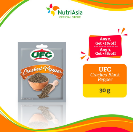 ♪UFC Cracked Black Pepper 30g | Lazada PH