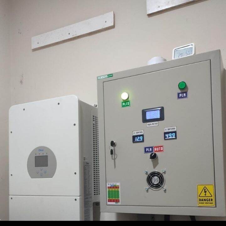 Safety Control Box Monitoring For Hybrid Ongrid Offgrid System | Lazada ...