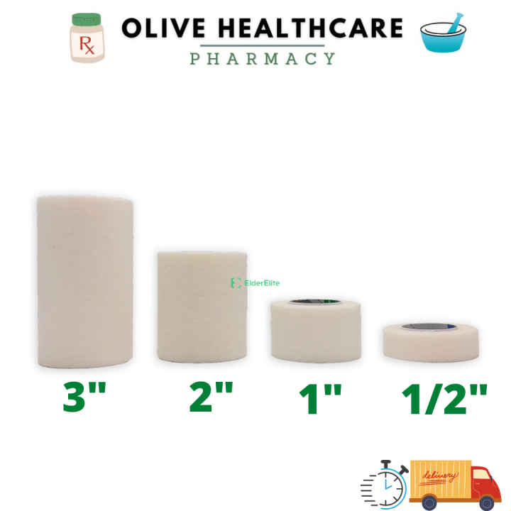 3M Micropore Surgical Tape Size 1/2 inch/ 1 inch/ 2 inch/ 3 inch [PER ...