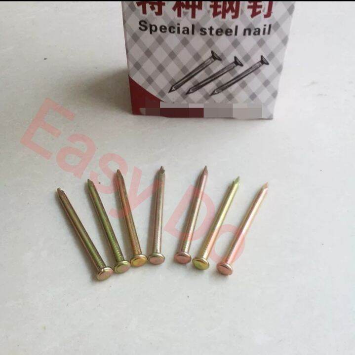 ( 3/4 INCH - 4 INCH ) Concrete Nail / Wall Nail / Paku Simen / Paku ...