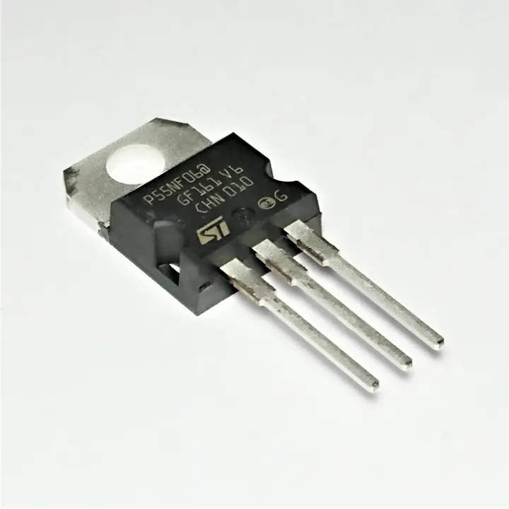 STP55NF06 P55NF06 55NF06 มอสเฟต Mosfet ภาคจ่ายไฟแอมป์รถยนต์ ยี่ห้อ ST ...