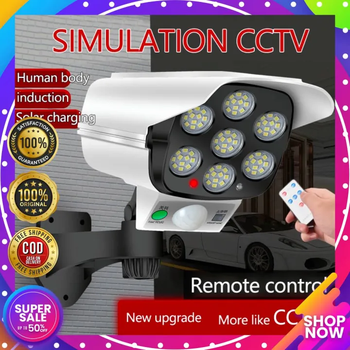 Original COD Solar Panel Cctv Dummy Yoosee CCTV Camera Wireless WiFi HD ...