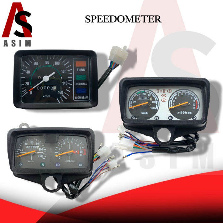 ASIM MOTORCYCLE MODIFIED HONDA TMX SPEEDOMETER SPEEDO METER | Lazada PH