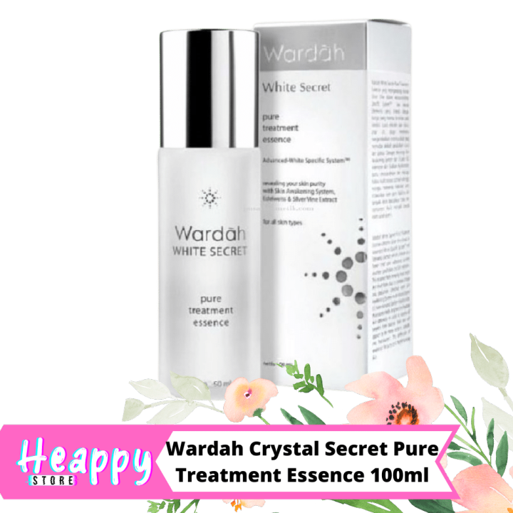 Wardah Crystal Secret Pure Treatment Essence 100ml (White Secret Pure ...