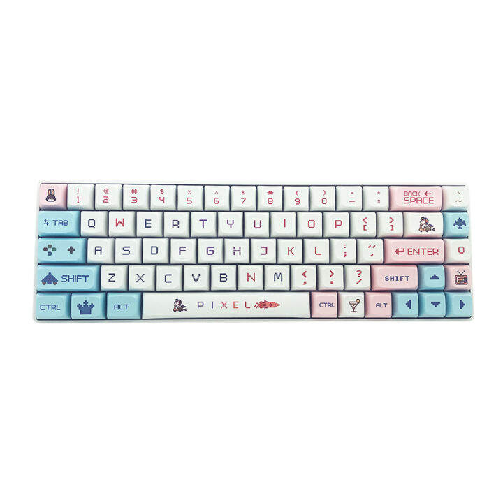 127/121-Key PBT XDA DIY Gaming Mechanical Keyboard Keycap Set สำหรับ MX ...