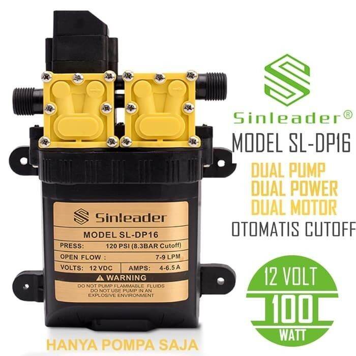 SINLEADER DP-16 DP16 Double Pump Pompa Steam Cuci Motor Mobil Otomatis | Lazada Indonesia