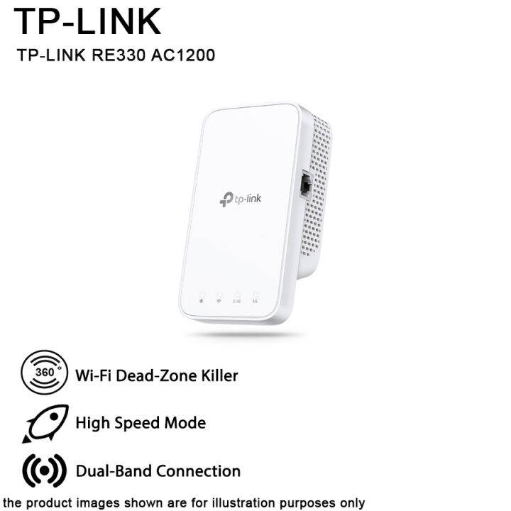 TP-LINK RE330 AC1200 DUAL BAND MESH WI-FI Extender | Lazada