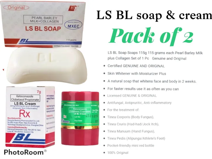 LS BL SOAP AND BL CREAM PACK OF 2 with free 2pcs purity cotton | Lazada PH