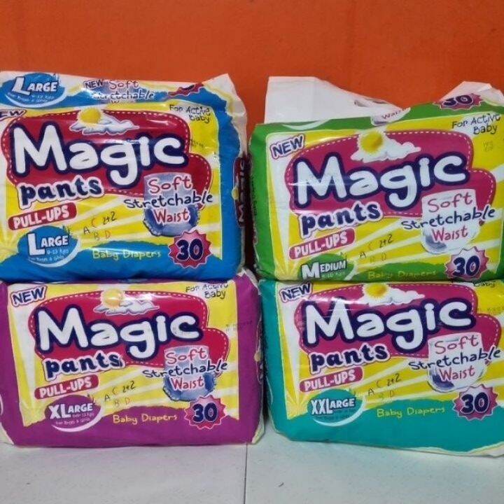 Magic Pants Pull Ups 30s | Lazada PH