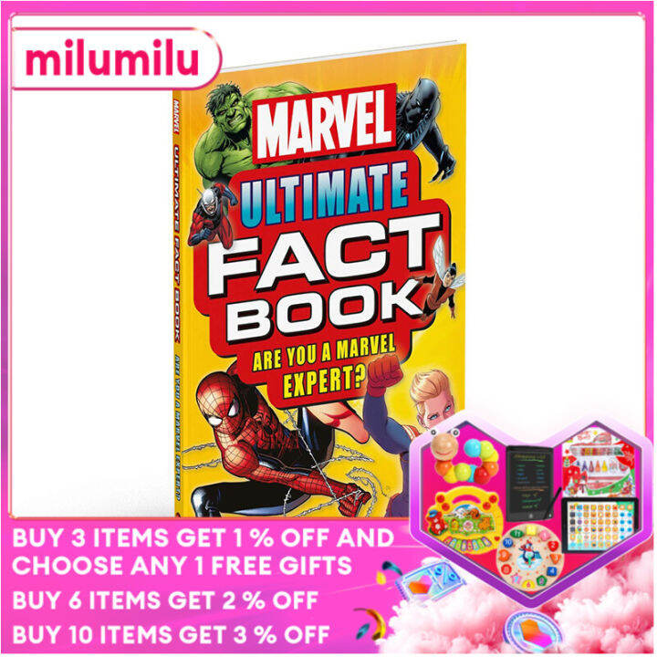 milu Original English DK Ultimate Fact Book Are You a Expert Comic | Lazada