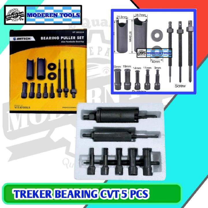 Treker Bearing Puller Set 5 pcs AMTECH - Treker Lepas Bearing | Alat ...